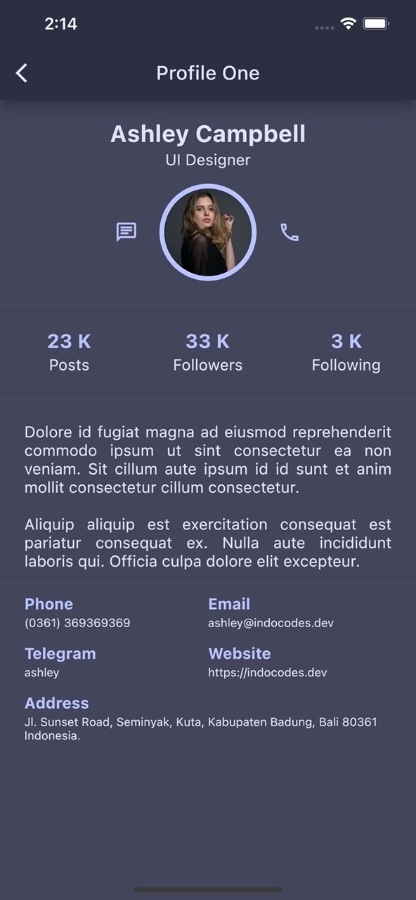 iCodes UI - Flutter by IndoCodes | CodeCanyon